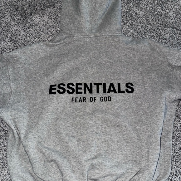 Essentials | Shirts | Essentials Gray Hoodie | Poshmark